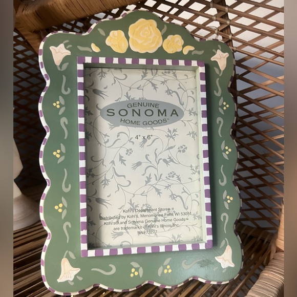 Sonoma | Accents | Sonoma Floral Photo Frame | Poshmark
